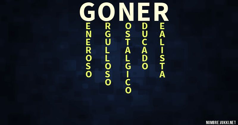 Qué significa goner