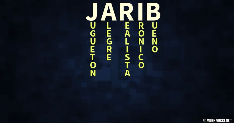 Qué significa jarib