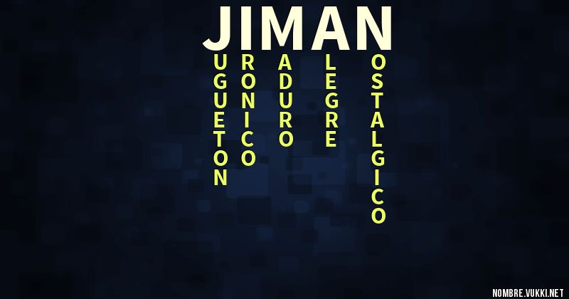 Qué significa jiman