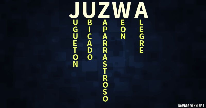Qué significa juzwa