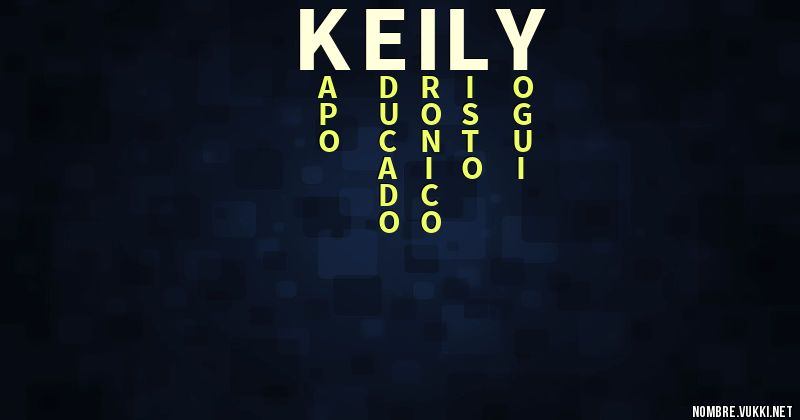 Qué significa keily