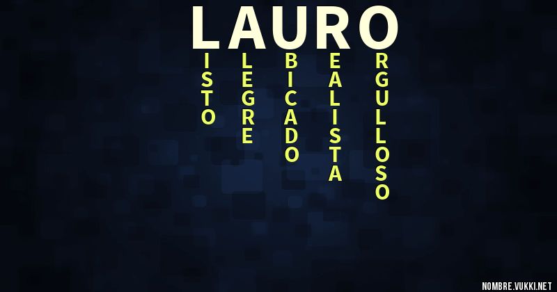 Qué significa lauro