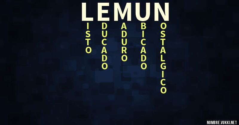 Qué significa lemun