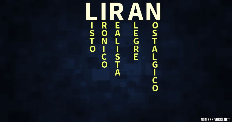 Qué significa liran