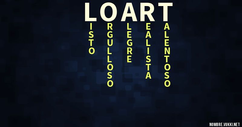 Qué significa loart