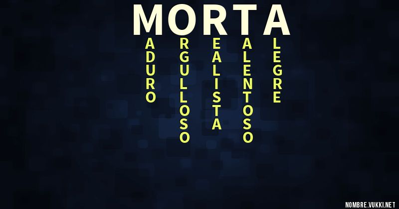 Qué significa morta