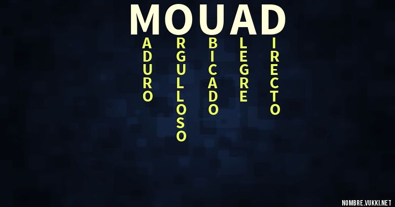 Qué significa mouad