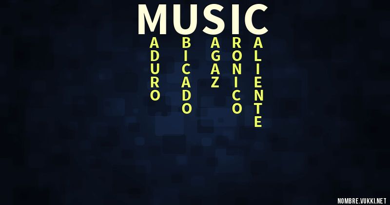 Qué significa music