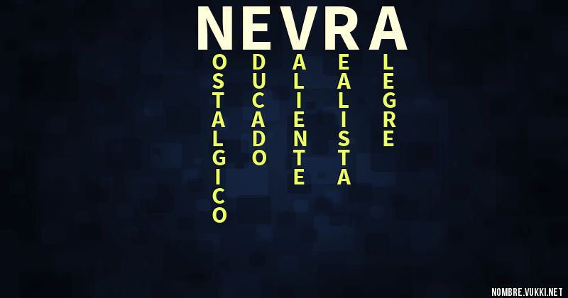 Qué significa nevra