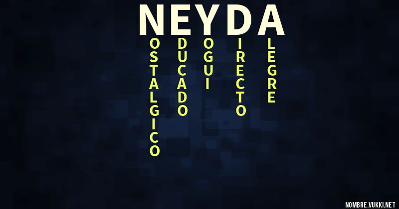 Qué significa neyda
