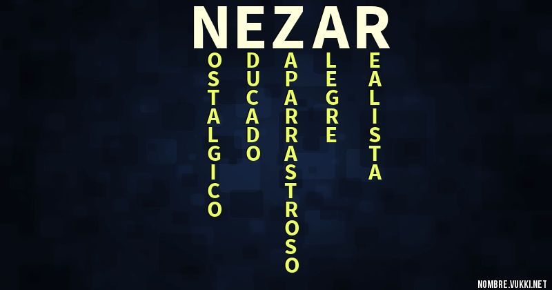 Qué significa nezar