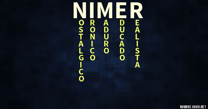 Qué significa nimer