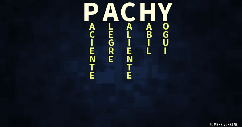 Qué significa pachy