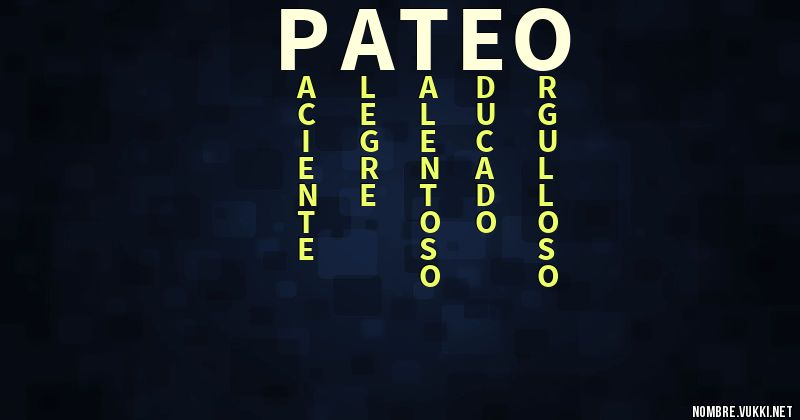 Qué significa pateo