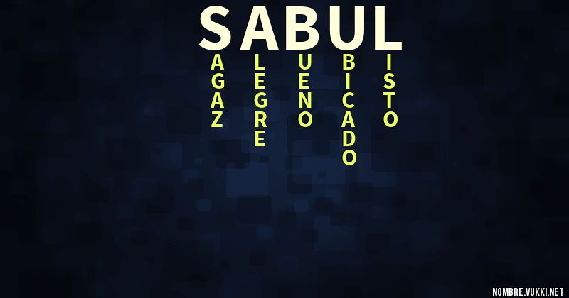 Qué significa sabul