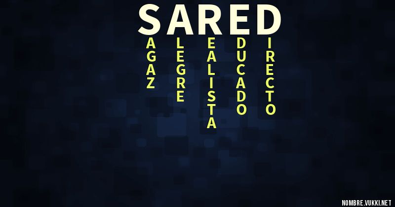 Qué significa sared