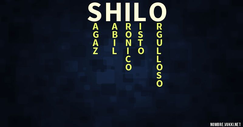 Qué significa shilo