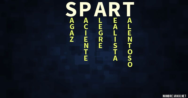 Qué significa spart