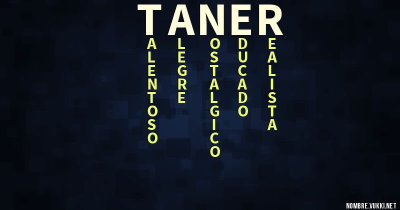 Qué significa taner