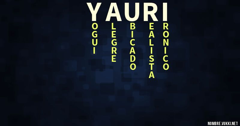 Qué significa yauri