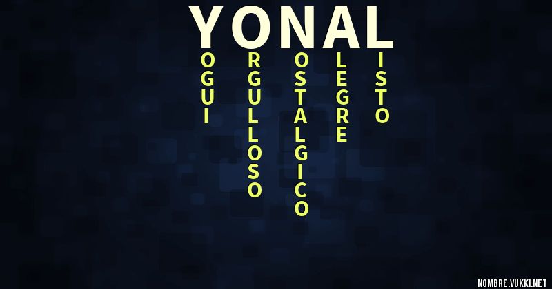 Qué significa yonal
