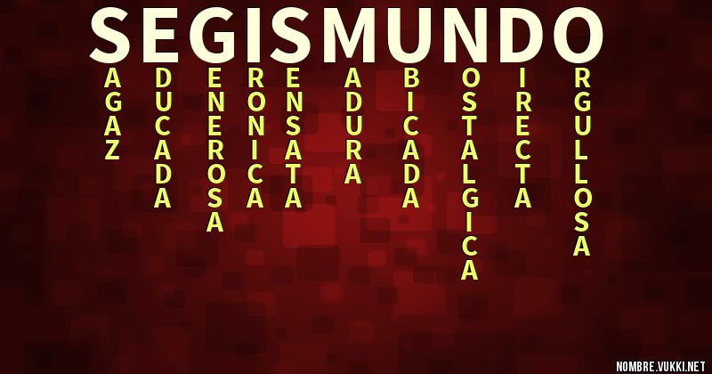 Qué significa segismundo