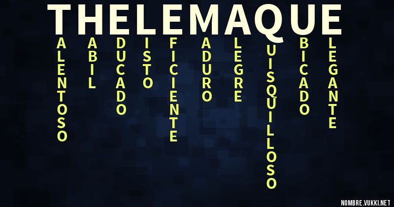 Qué significa thelemaque