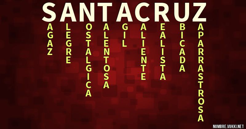Qué significa santacruz