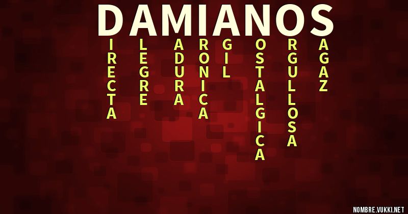 Qué significa damianos