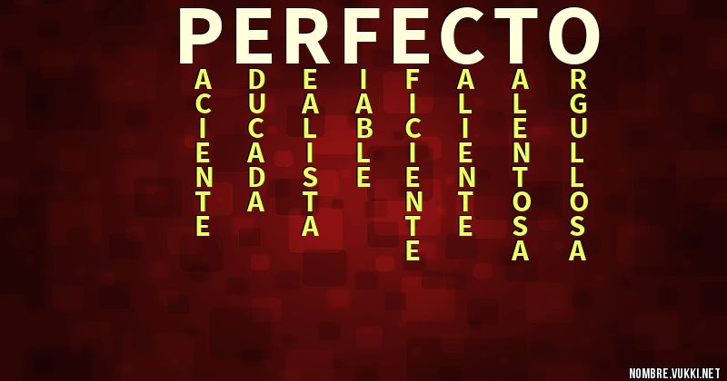 Qué significa perfecto