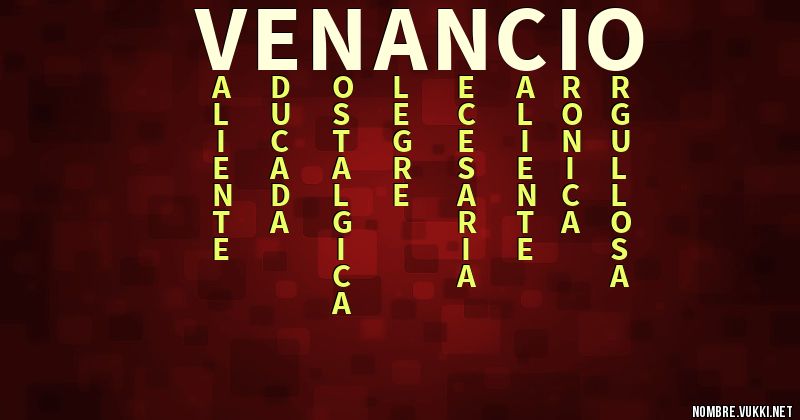 Qué significa venancio