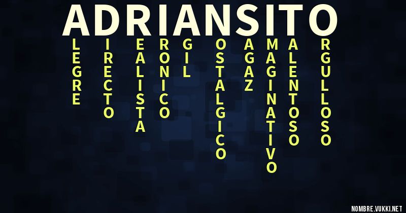 Qué significa adriansito