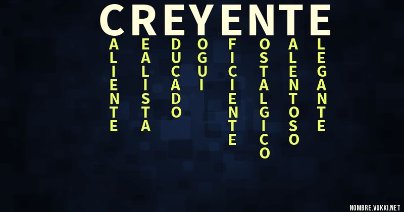 Qué significa creyente