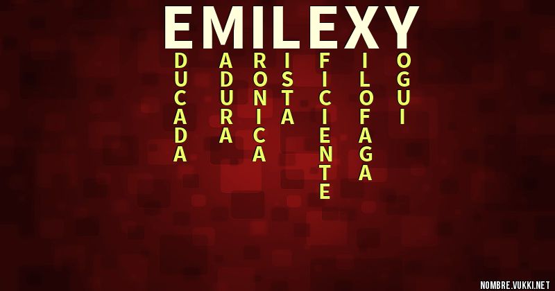 Qué significa emilexy