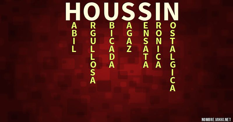 Qué significa houssin