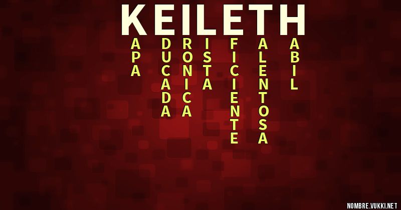 Qué significa keileth