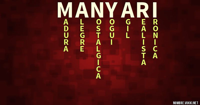 Qué significa manyari