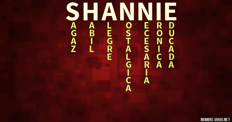 Qué significa shannie