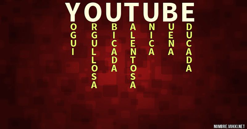 Qué significa youtube