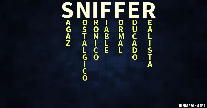 Qué significa sniffer