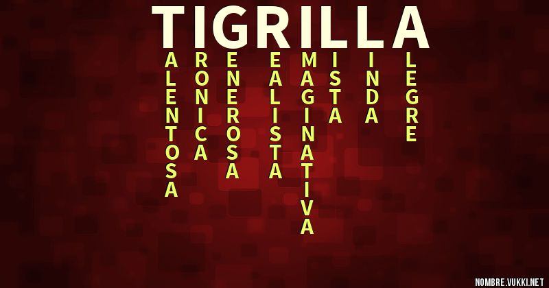 Qué significa tigrilla