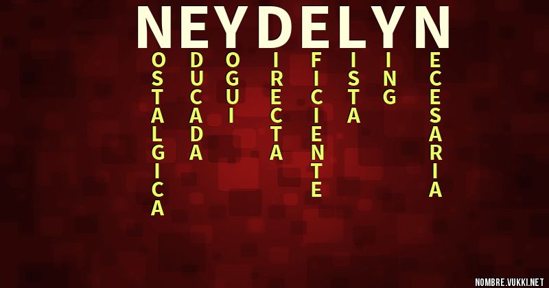 Qué significa neydelyn