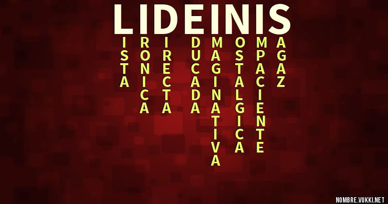 Qué significa lideinis