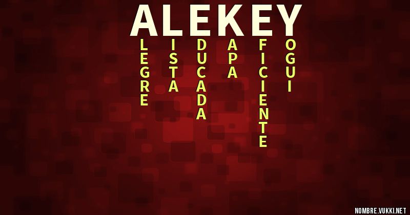 Qué significa alekey