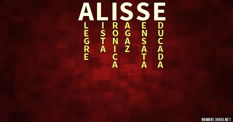 Qué significa alisse