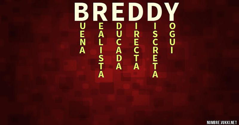 Qué significa breddy