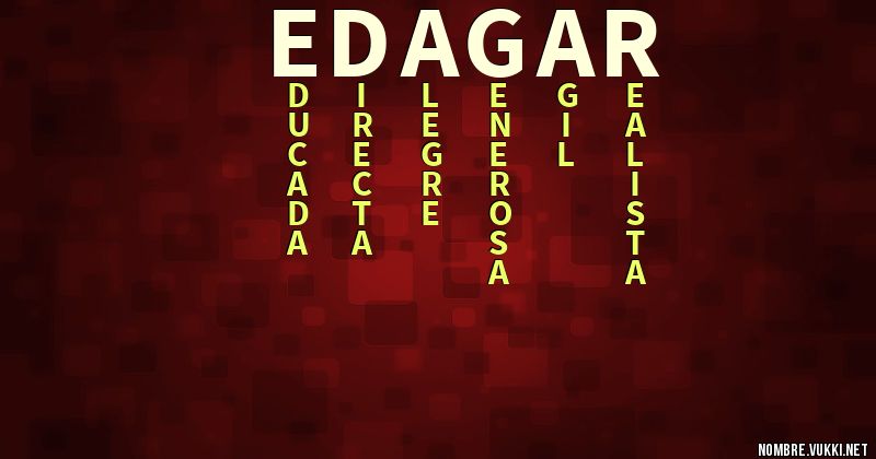 Qué significa edagar