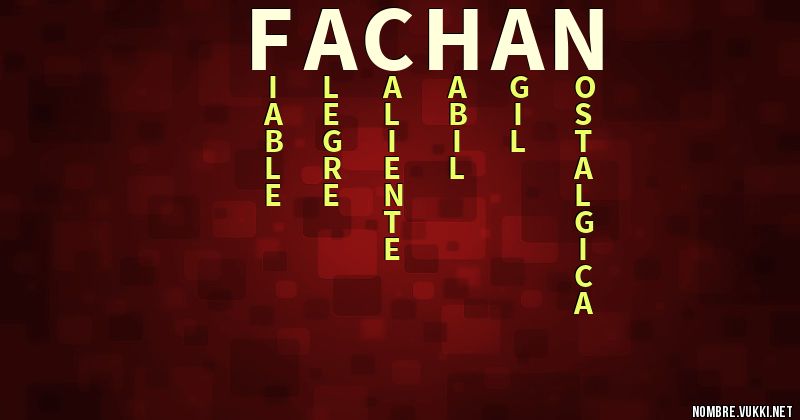 Qué significa fachan