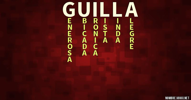 Qué significa guilla