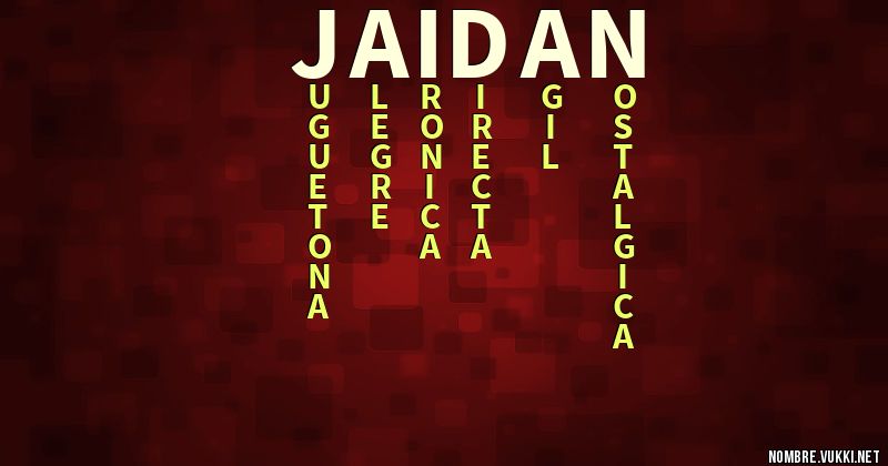 Qué significa jaidan